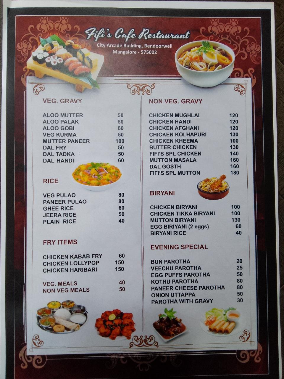 Fifi's Cafe Restaurant In Mangalore Bendoorwell- Hello Mangaluru