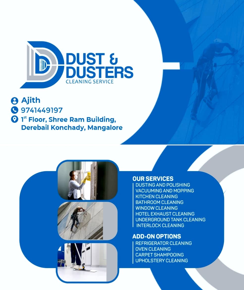 Dust & Dusters Cleaning Service In Mangalore Derebail Konchady- Hello ...